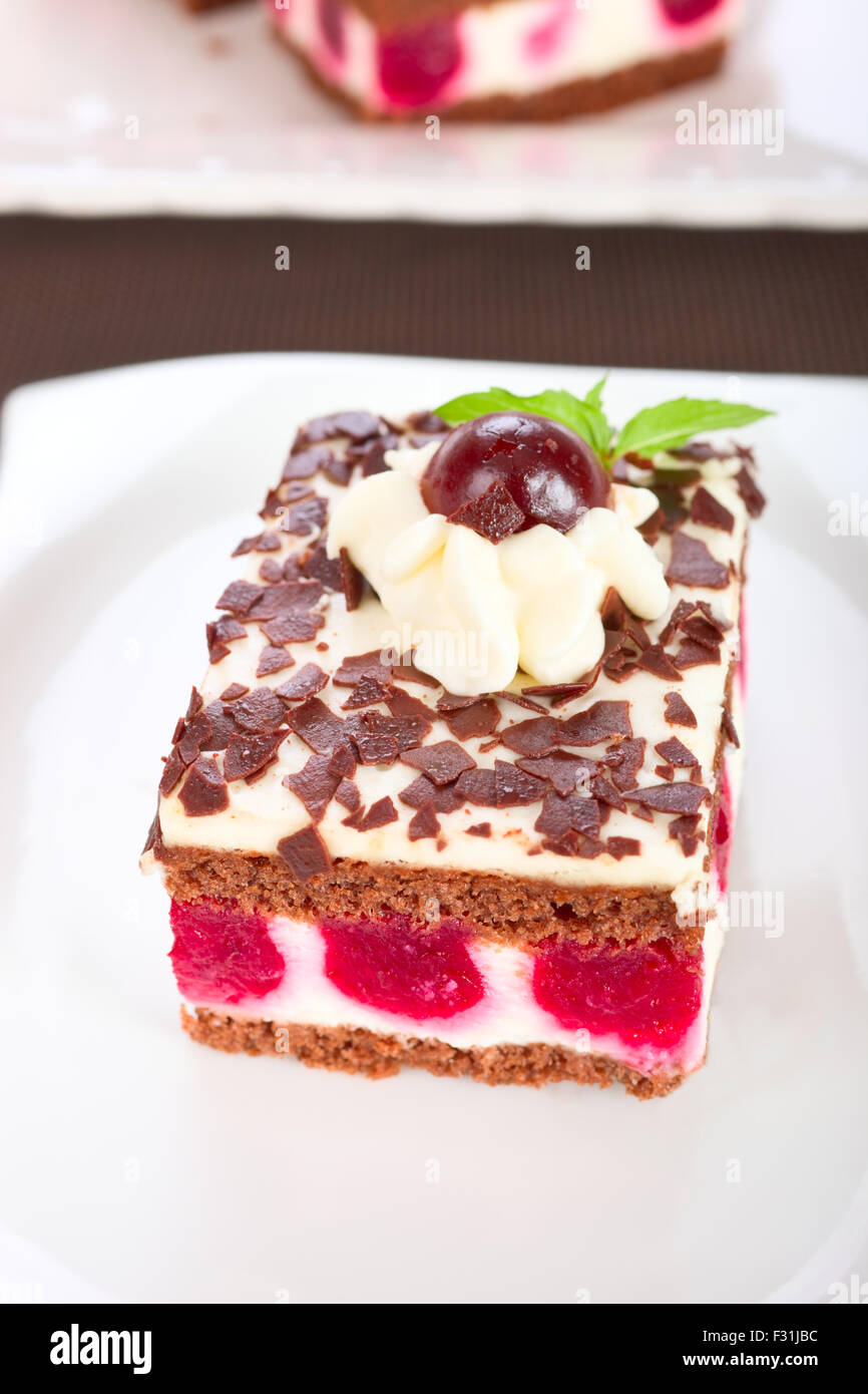 German black forest cake Stock Photo - Alamy