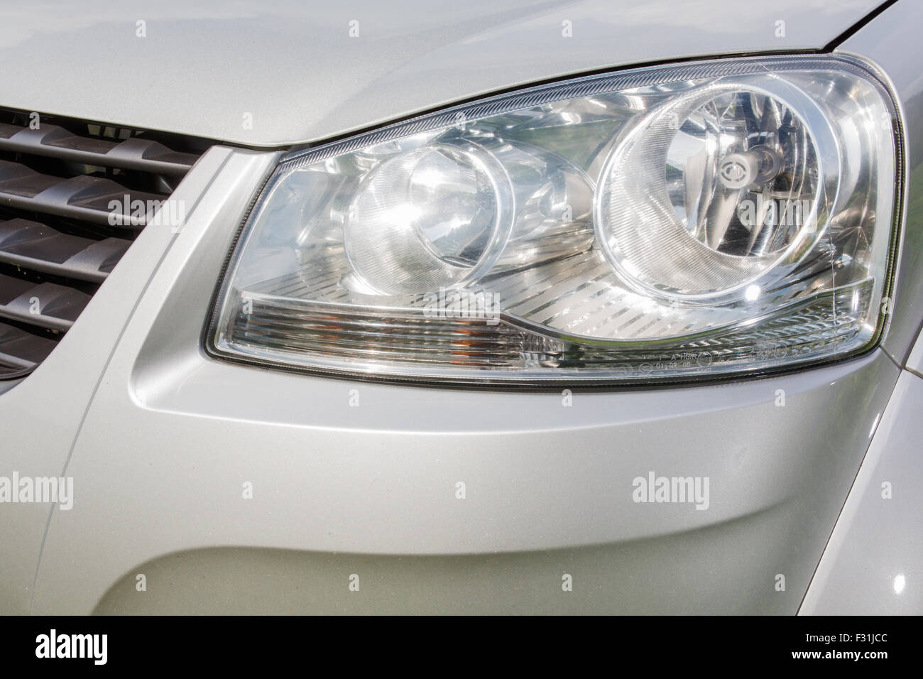Automobile car lamp close up view light Stock Photo - Alamy