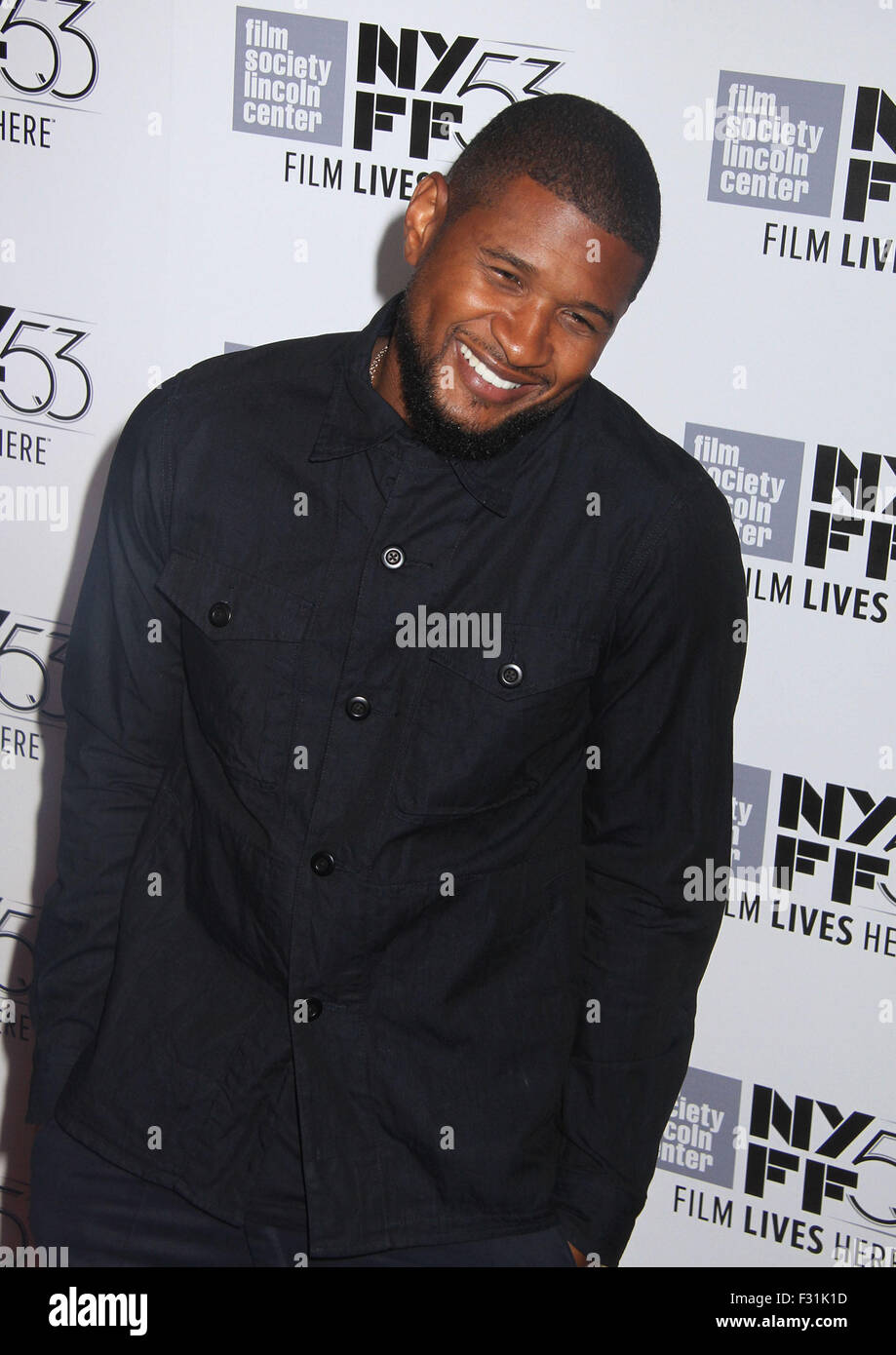 New York, USA. 27th Sep, 2015. Singer USHER attends the 2015 New York ...