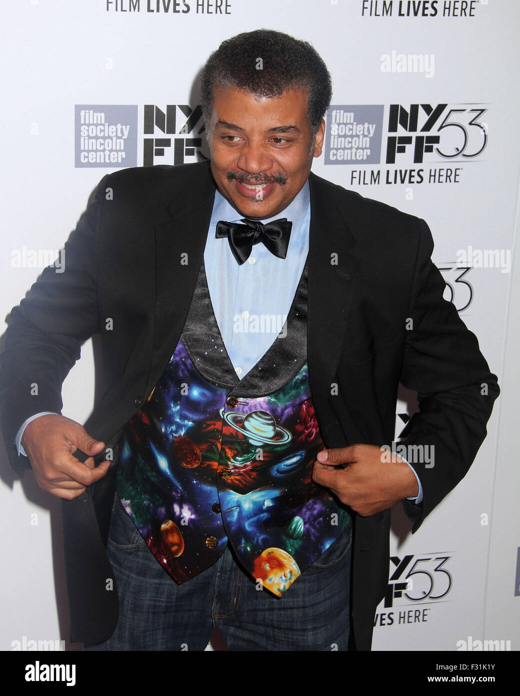 New York, USA. 27th Sep, 2015. NEIL DEGRASSE TYSON attends the 2015 New ...