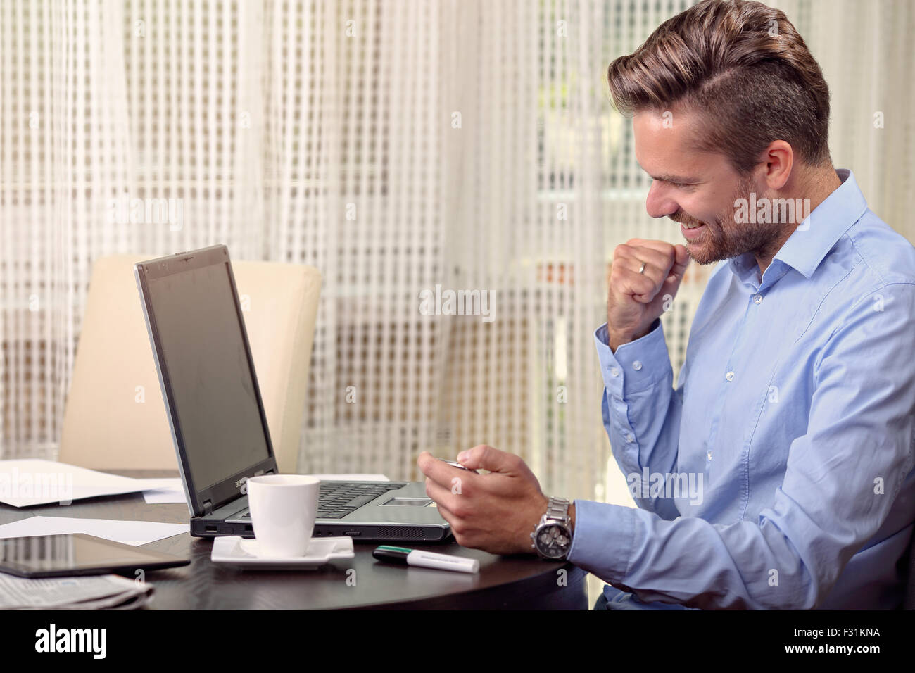 Mans shirt hi-res stock photography and images - Alamy