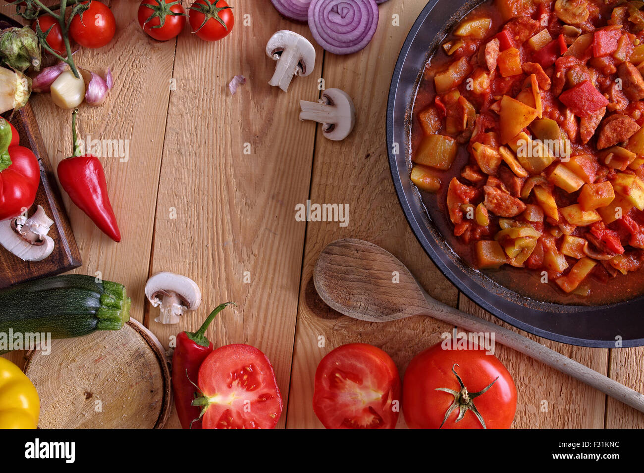leczo as a hot meal Stock Photo - Alamy
