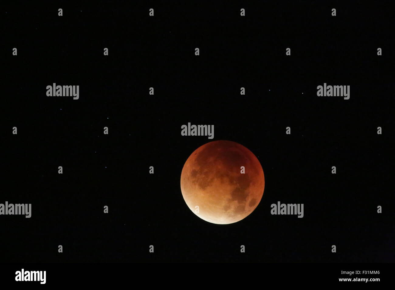 September lunar eclipse hi-res stock photography and images - Alamy