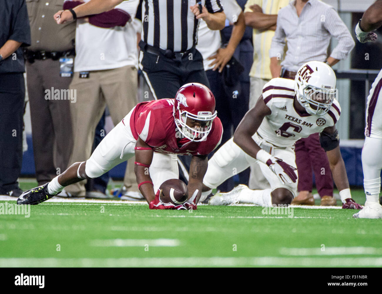 Arlington, Texas, USA. 26th September, 2015. Texas A&M Aggies ...
