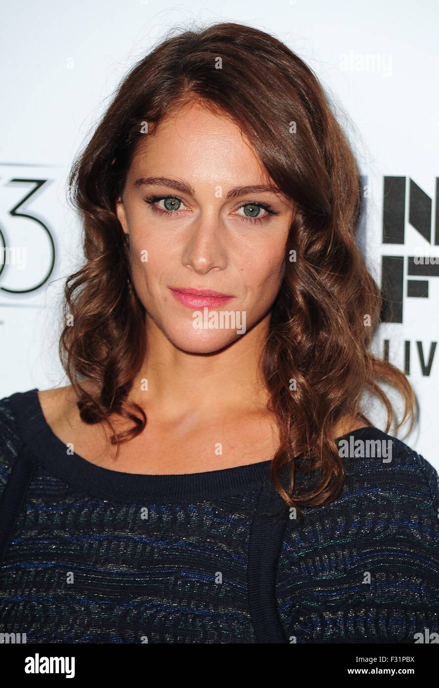 New York, NY, USA. 27th Sep, 2015. Ariane Labed at arrivals for THE ...