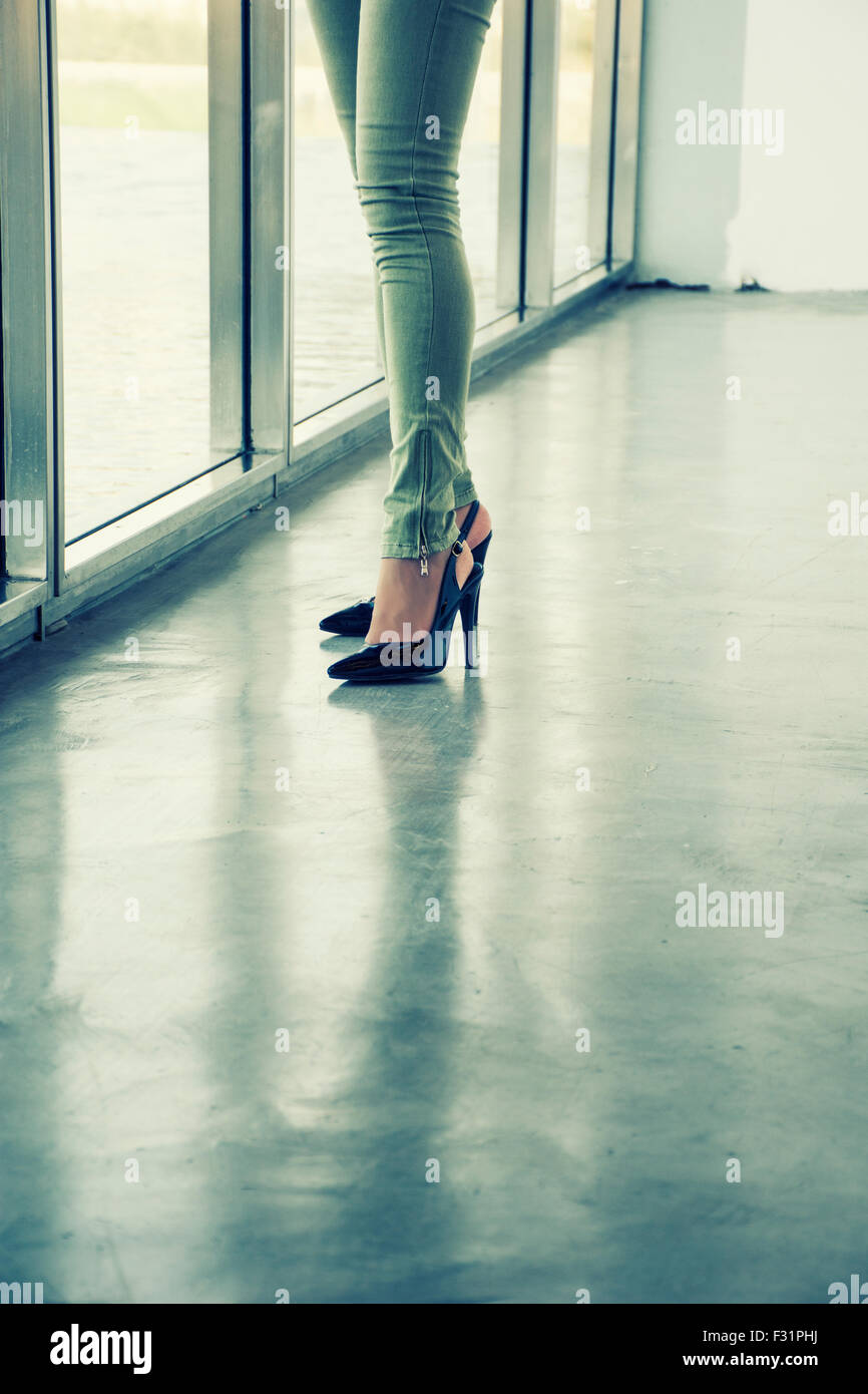 Woman very high heels High Resolution Stock Photography and Images - Alamy