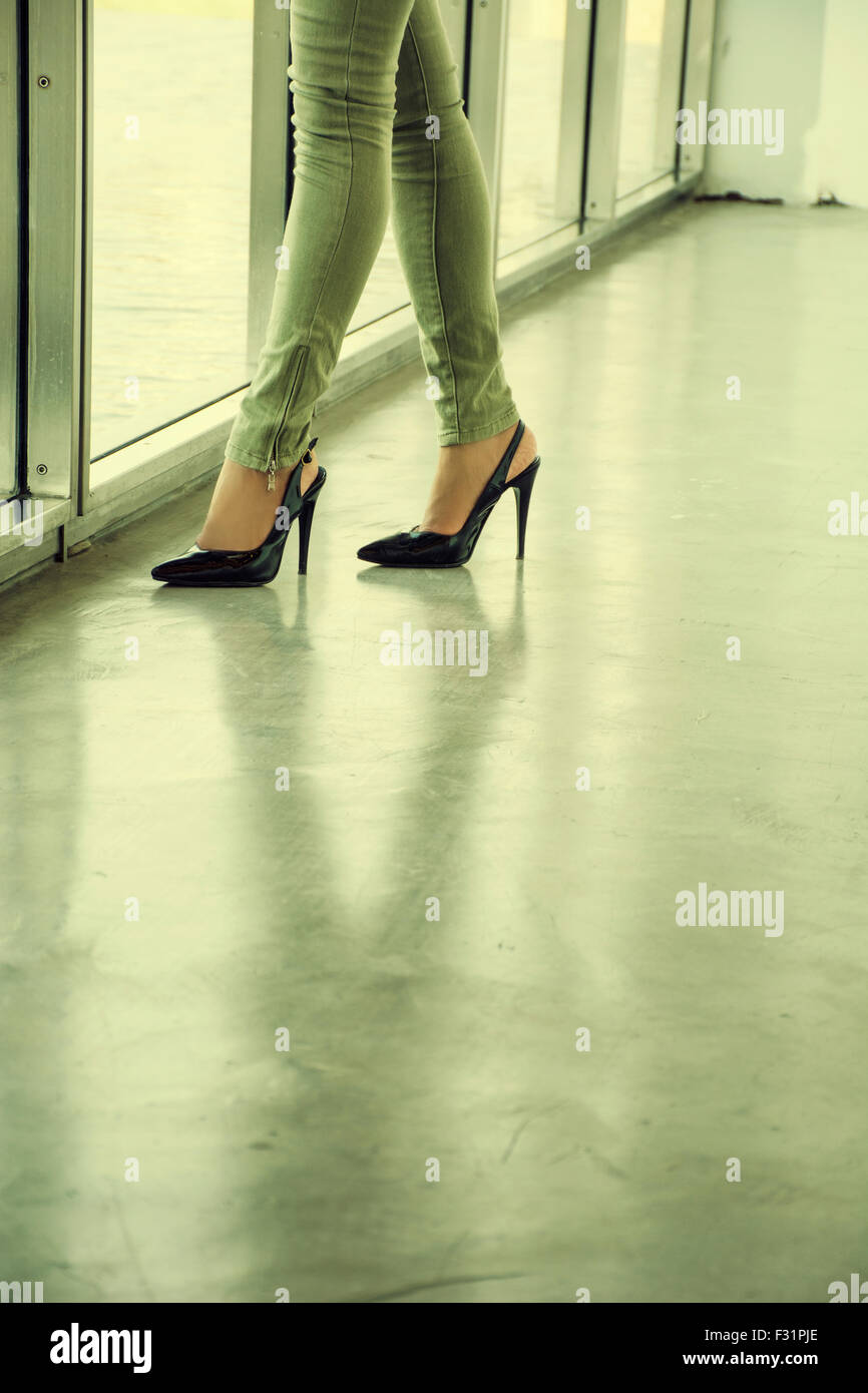 Woman high heels hi-res stock photography and images - Alamy