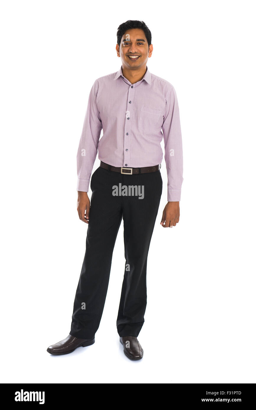 formal indian business man with white background Stock Photo - Alamy