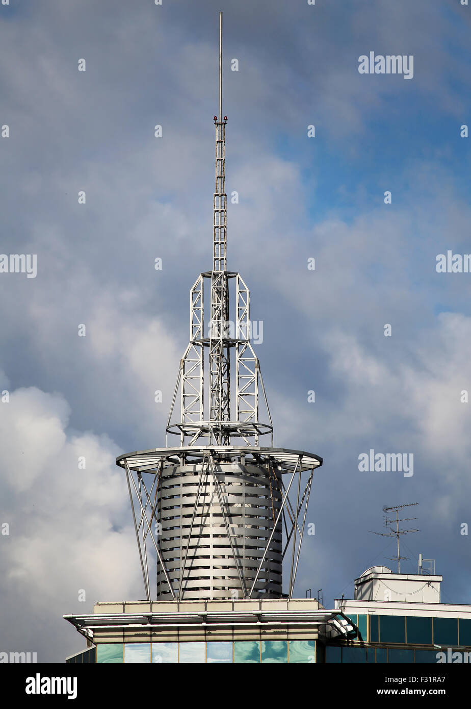 Metallic antenna hi-res stock photography and images - Alamy