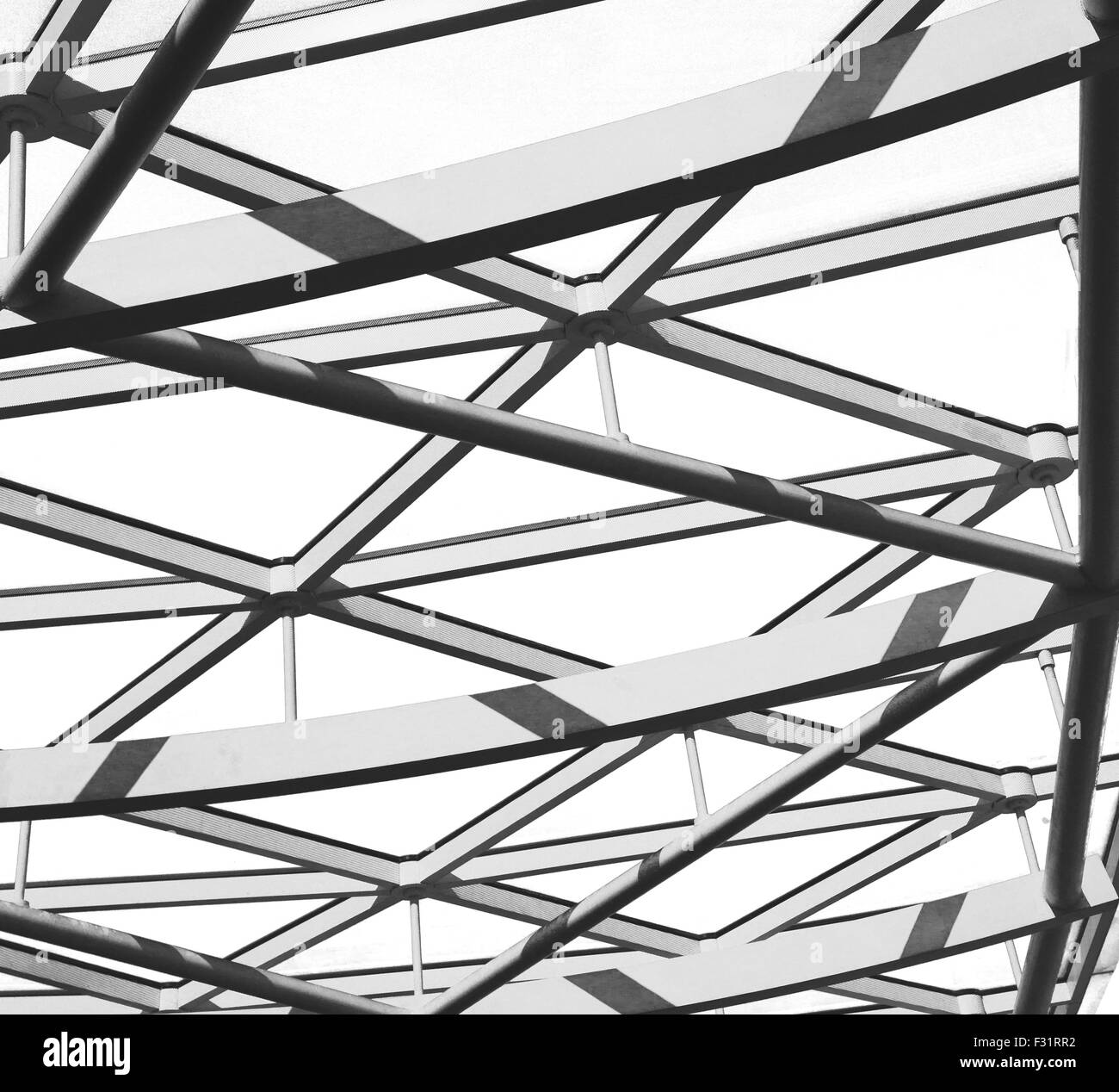 abstract metal in englan london railing steel and background Stock ...