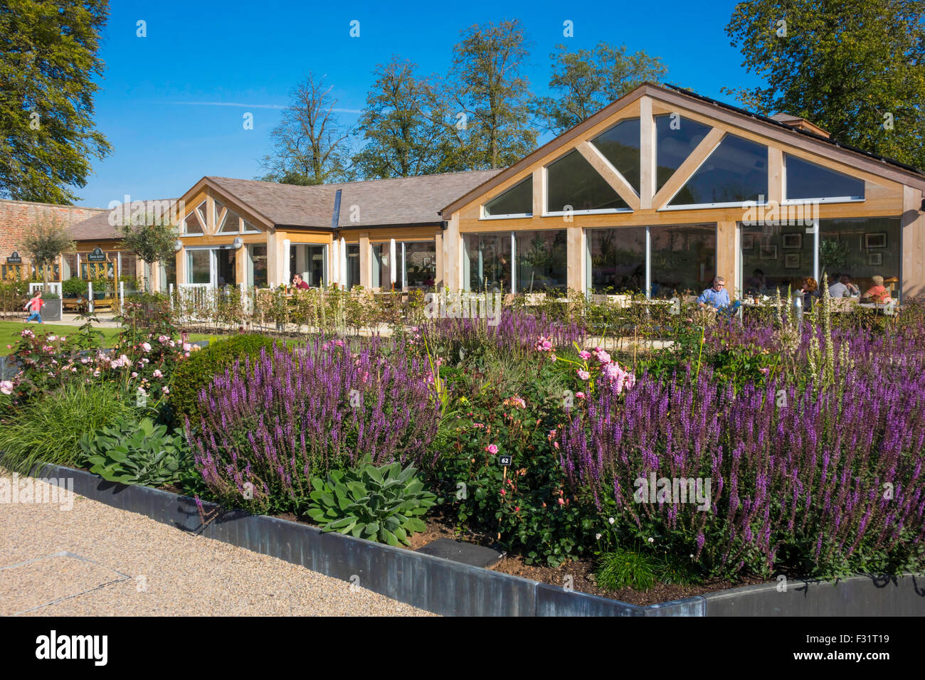 Café and Farm Shop at the Walled Rose Garden Wynyard Hall Tees Valley ...