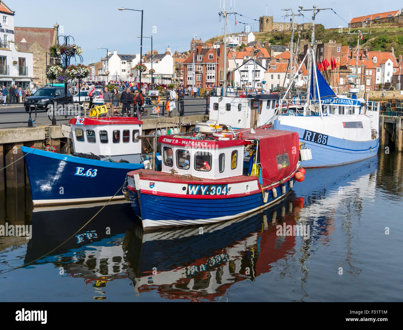Whitby Commercial Fishing Boat High Resolution Stock Photography and ...
