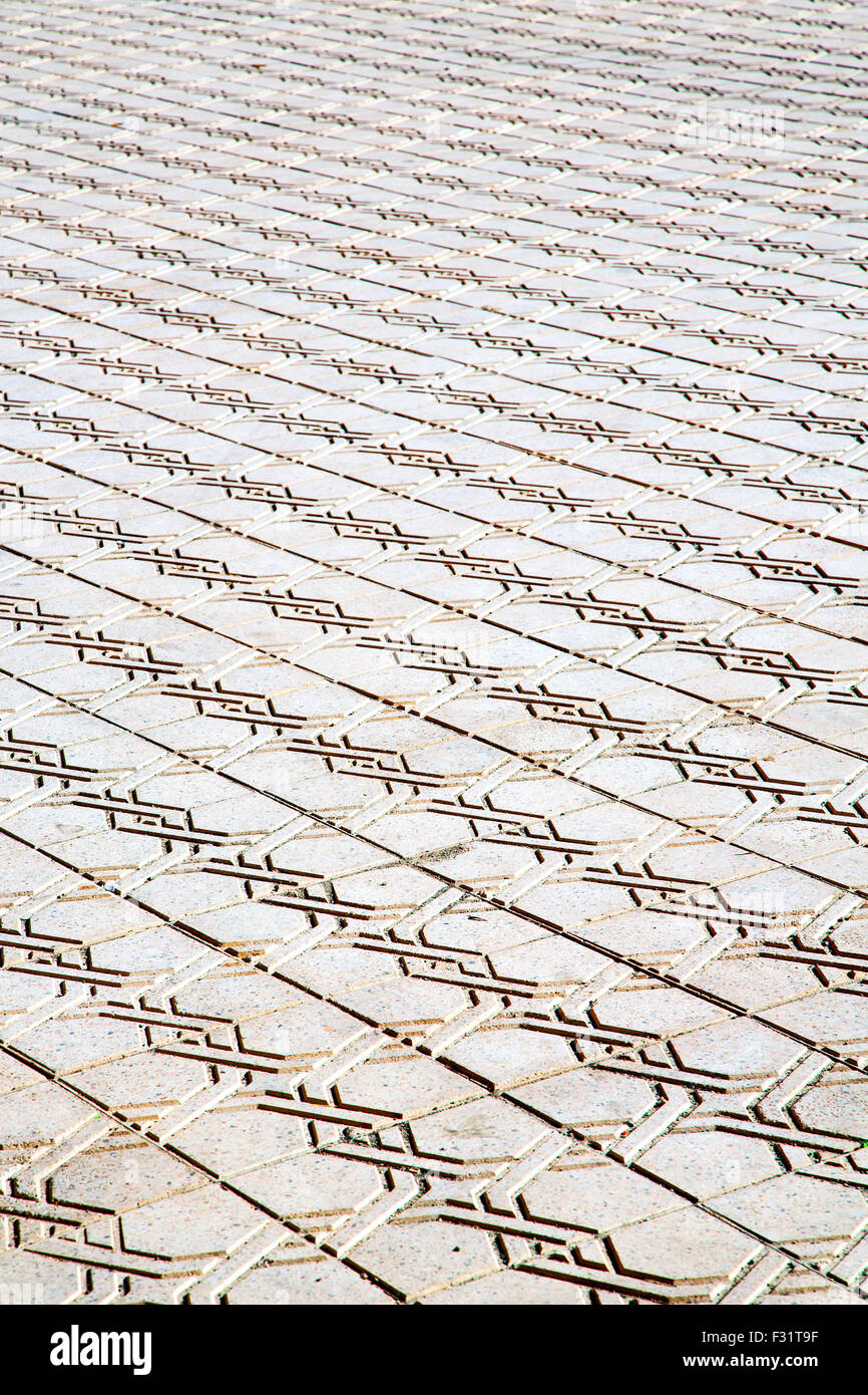 abstract morocco in africa tile the colorated pavement background ...