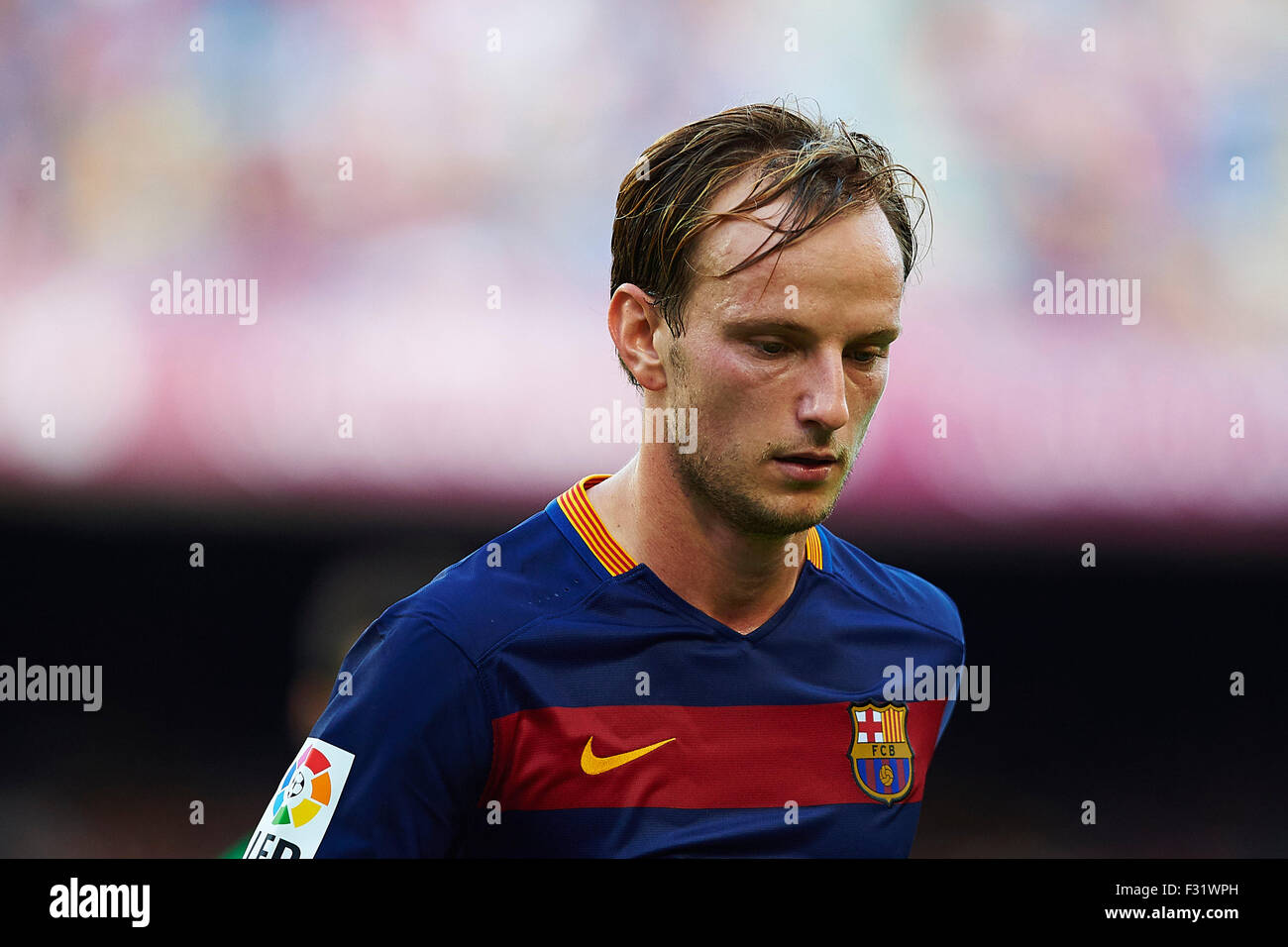 Ivan Rakitic (FC Barcelona), during La Liga soccer match between FC ...