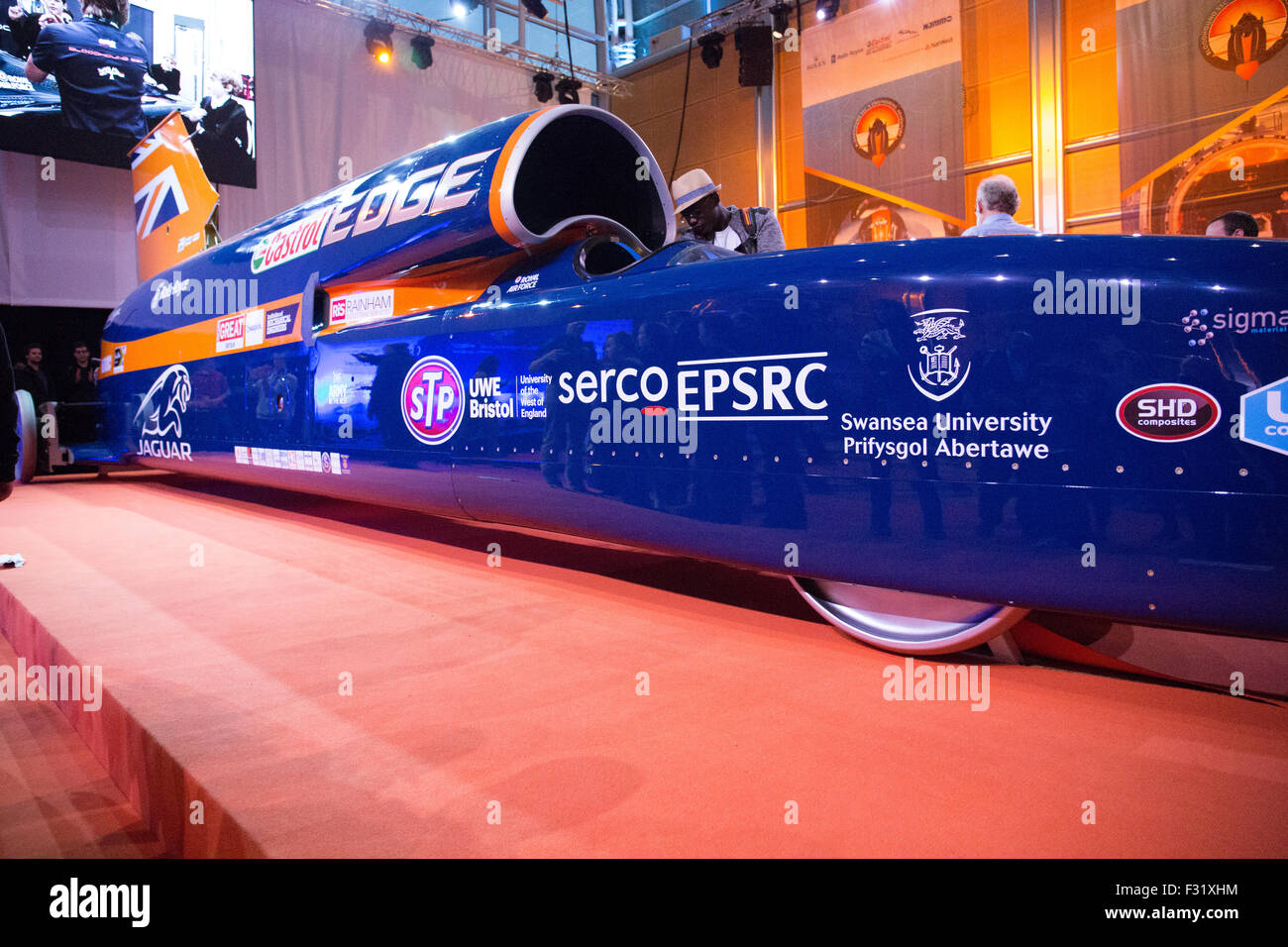 Bloodhound Supersonic Vehicle Stock Photos & Bloodhound Supersonic ...