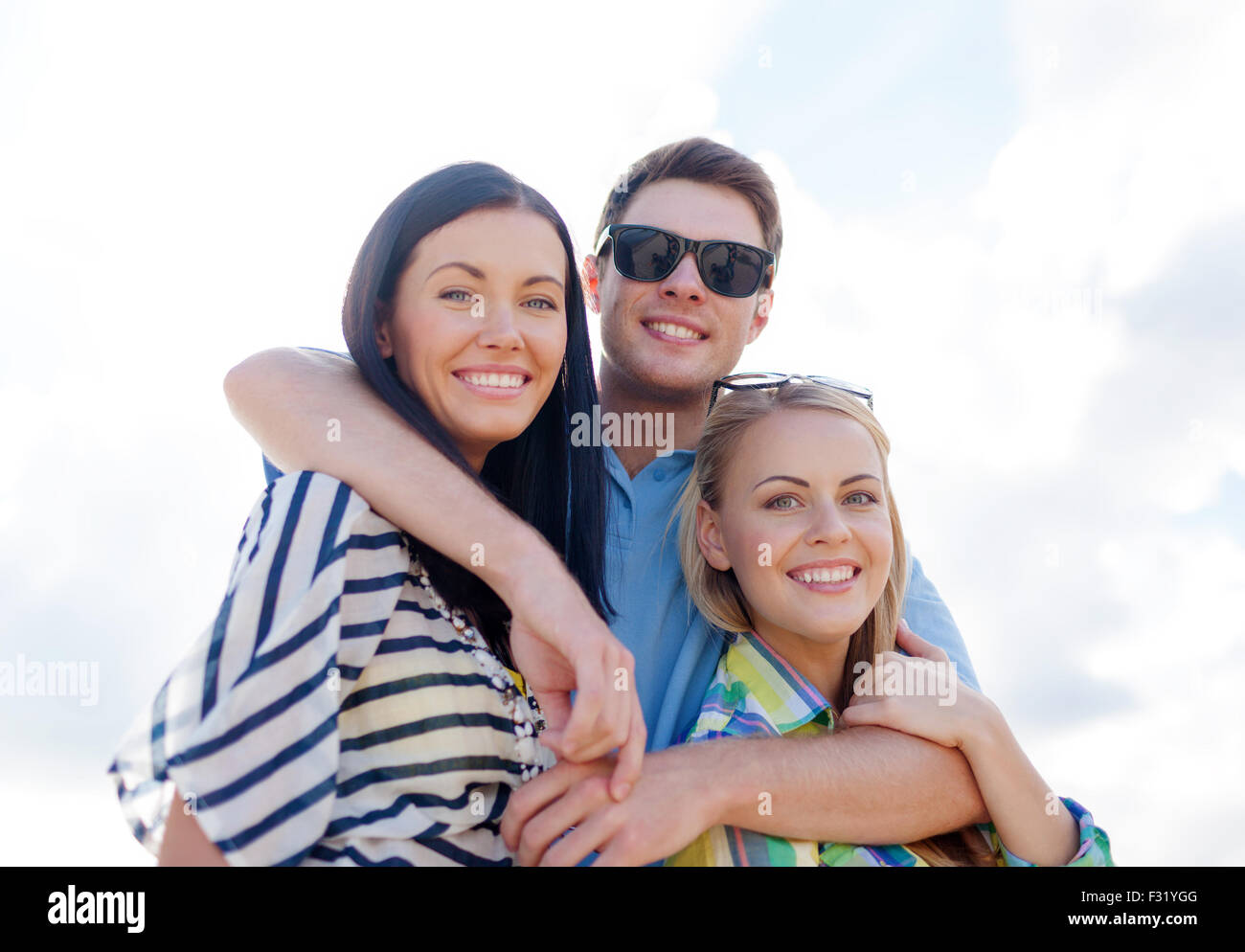 Family group hugging hi-res stock photography and images - Alamy