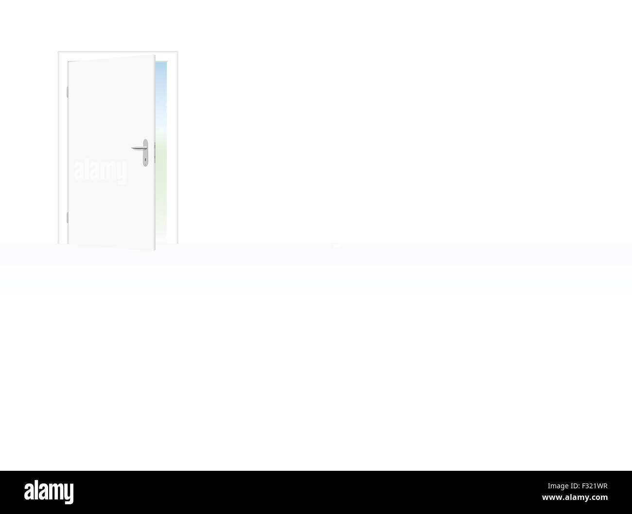 Backdoor ajar hi-res stock photography and images - Alamy