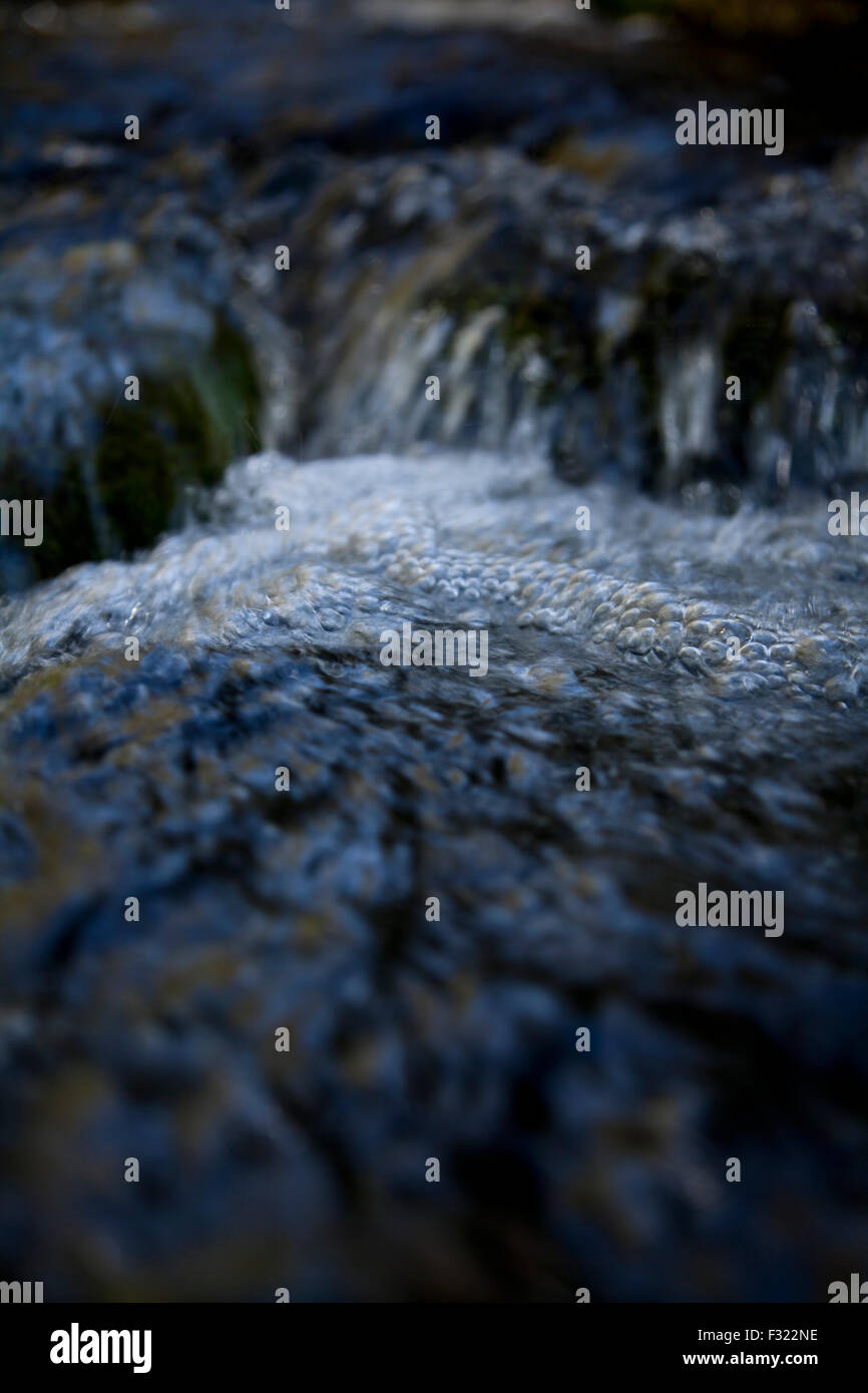 Rushing river landscape Stock Photo - Alamy