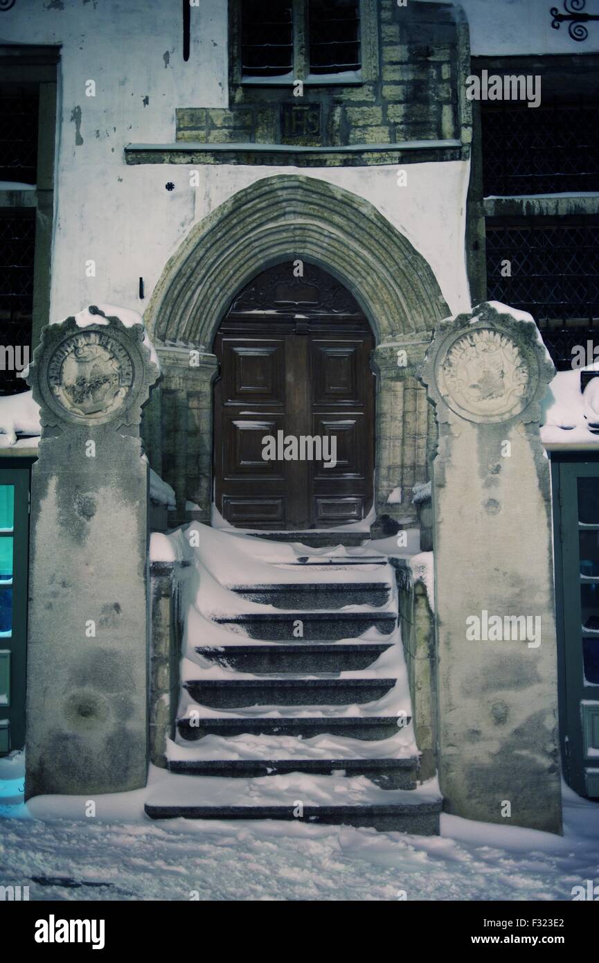 Exterior of the ancient building Stock Photo - Alamy