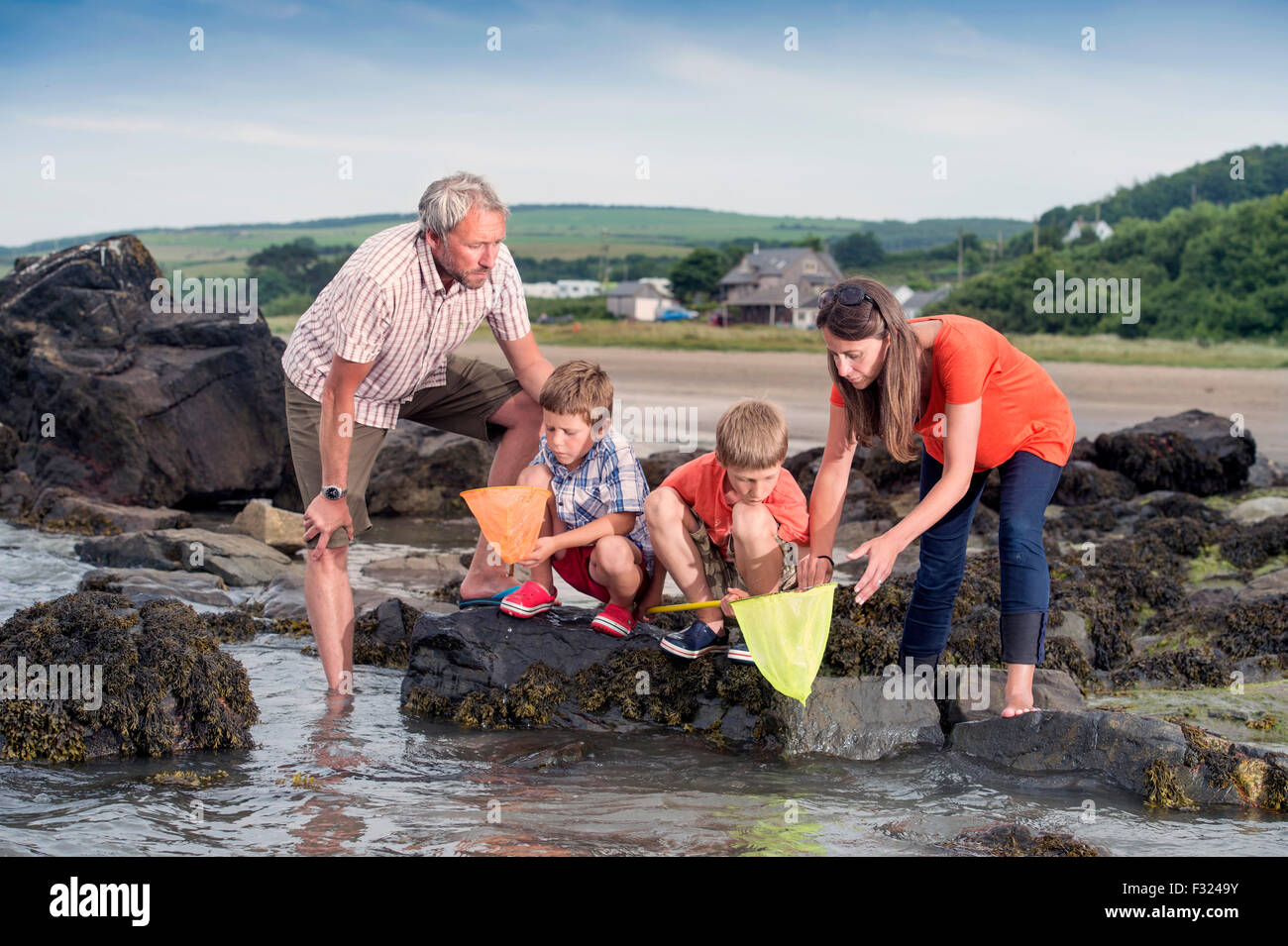 Exploring Rockpools High Resolution Stock Photography and Images - Alamy