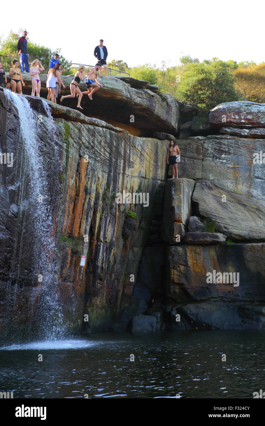 Cliff jumping hi-res stock photography and images - Alamy