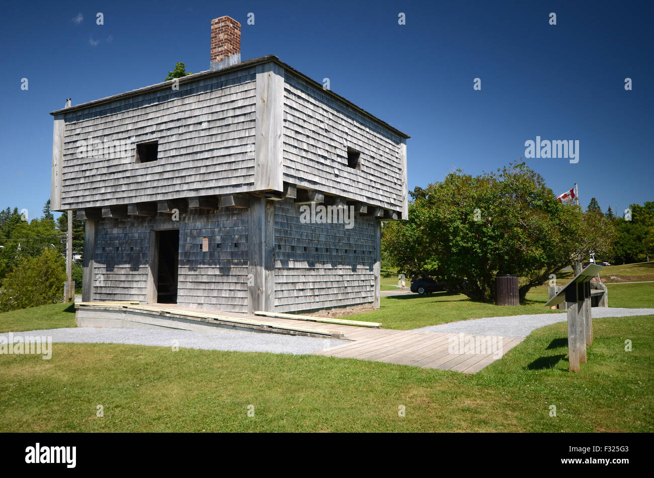 The Blockhouse, St Andrews, New Brunswick Stock Photo - Alamy
