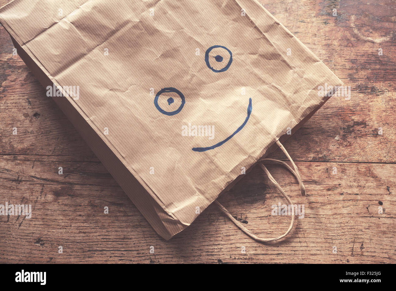 Paper bag face hi-res stock photography and images - Alamy