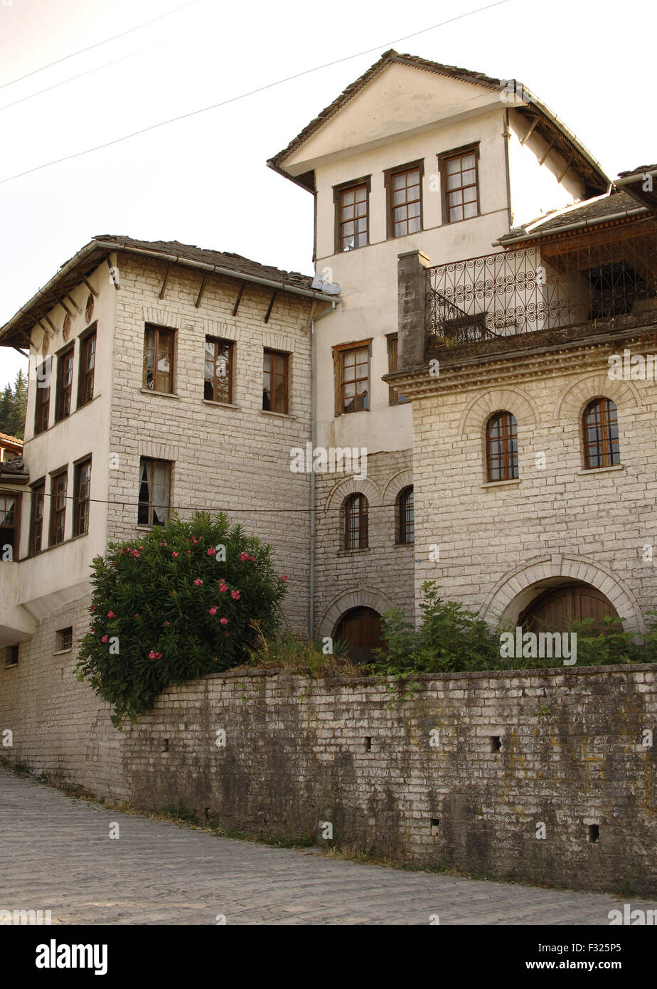 Ethnographic Museum hosted in a tower house (Kulla). Gjirokastra ...