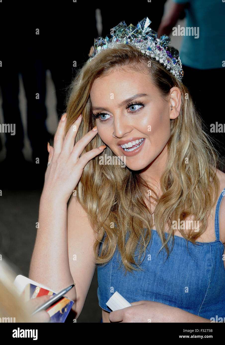 Perrie Edwards With Fans