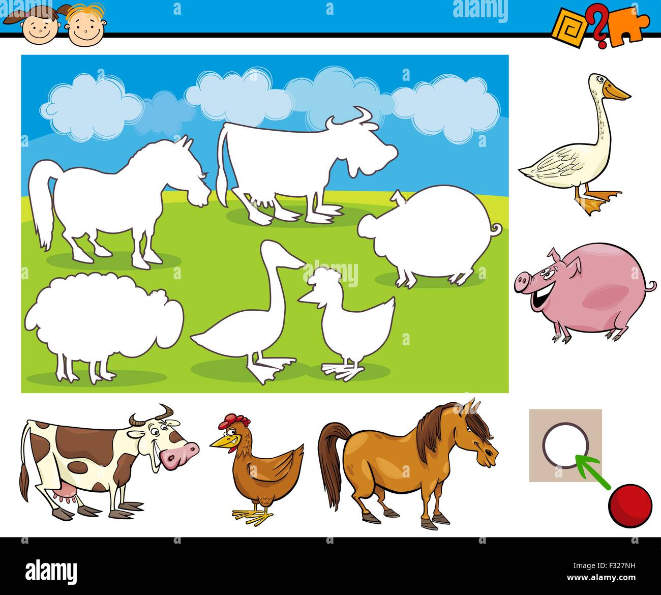 Animal observation Stock Vector Images - Alamy