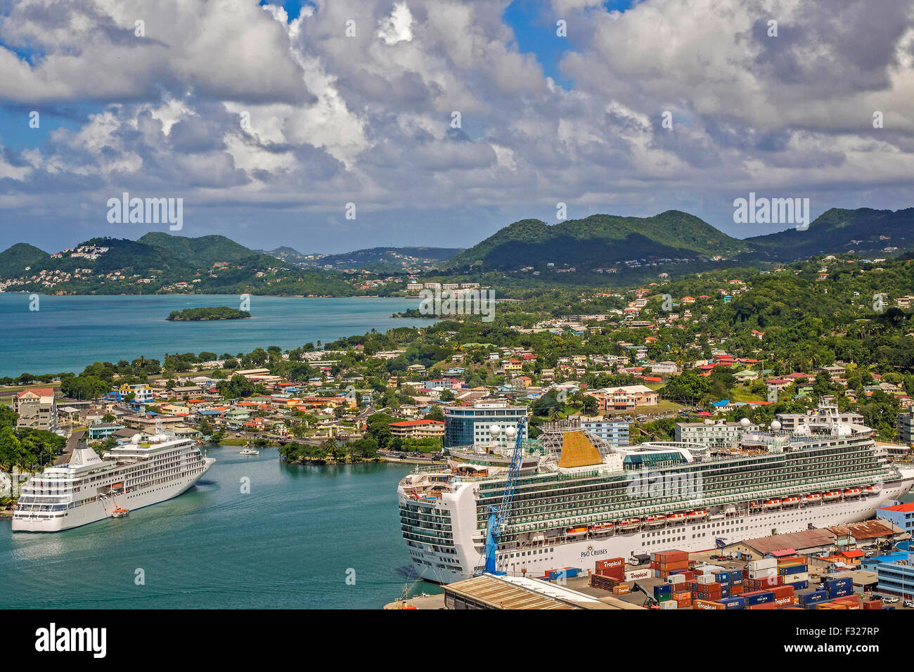 Castries saint lucia hi-res stock photography and images - Alamy