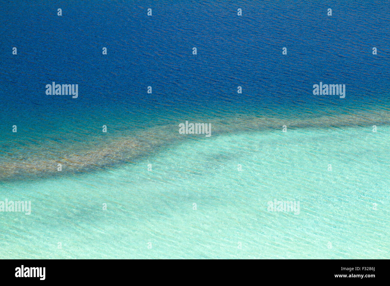 Different water color in the sea Stock Photo - Alamy