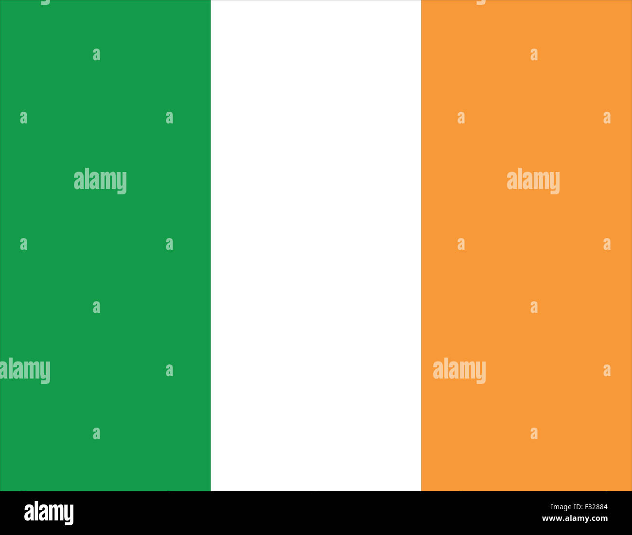 Ireland flag. Vector isolated illustration of Irish flag Stock Photo ...