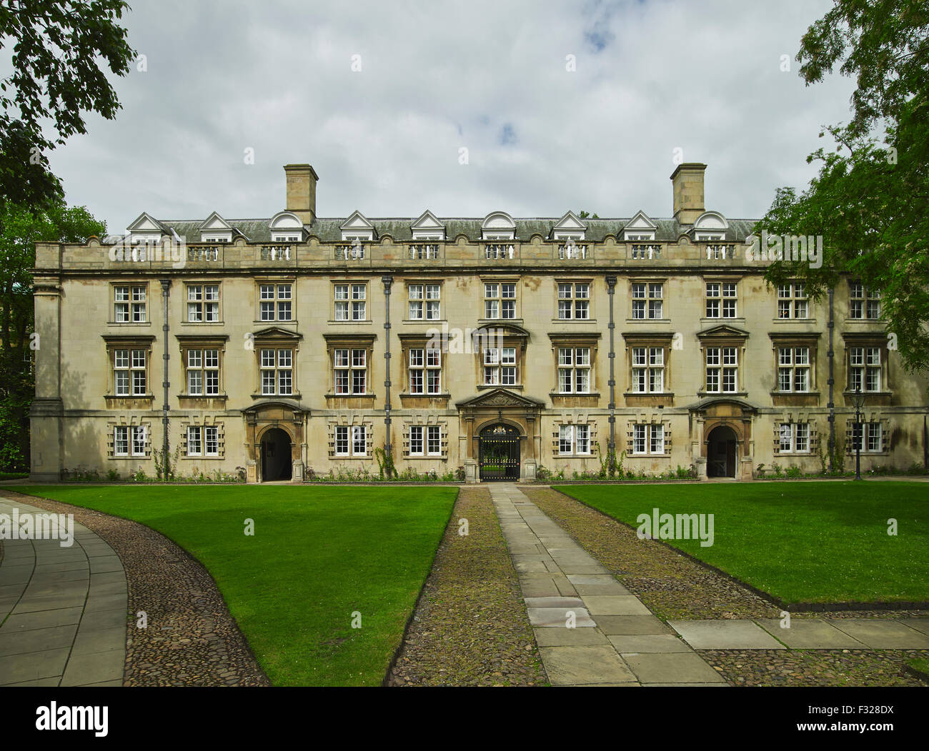 Cambridge, Christ's College, Fellows' Building Stock Photo - Alamy