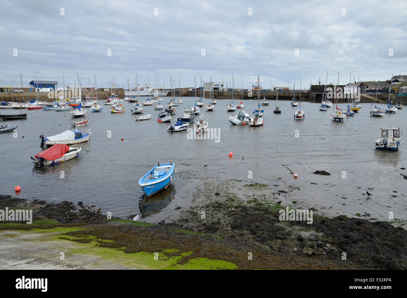 The harbour in Penzance, Cornwall Stock Photo - Alamy