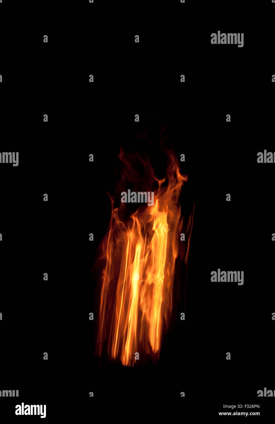 Burning campfire flaming motion flame hi-res stock photography and ...