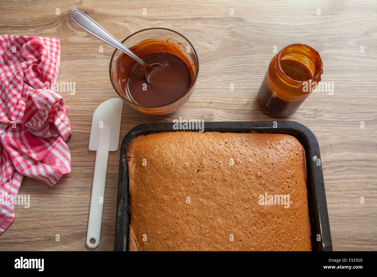 Preparing jam cakes hi-res stock photography and images - Alamy