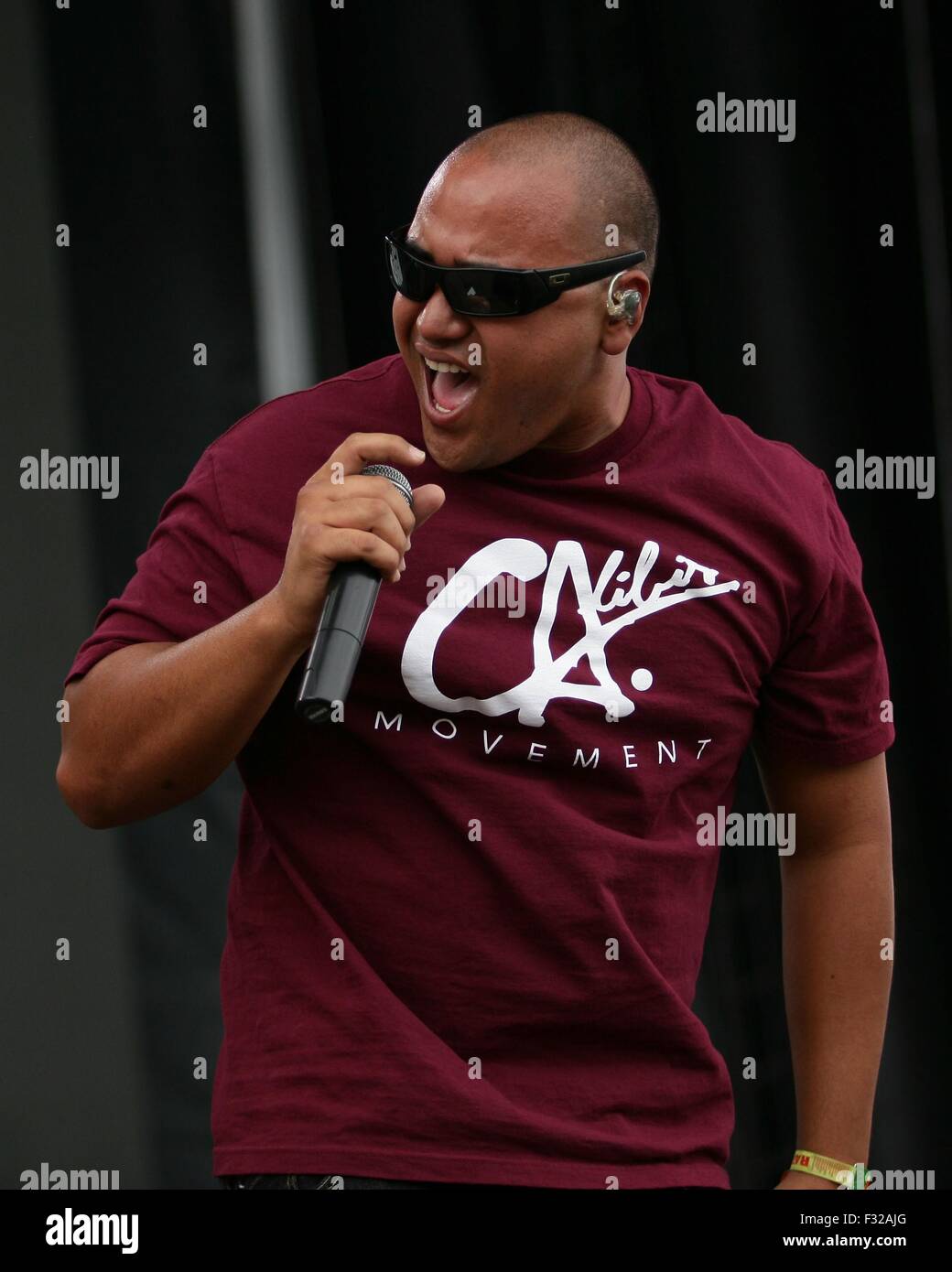 Las Vegas, NV, USA. 27th Sep, 2015. Caleb Keolanui of The Green in ...