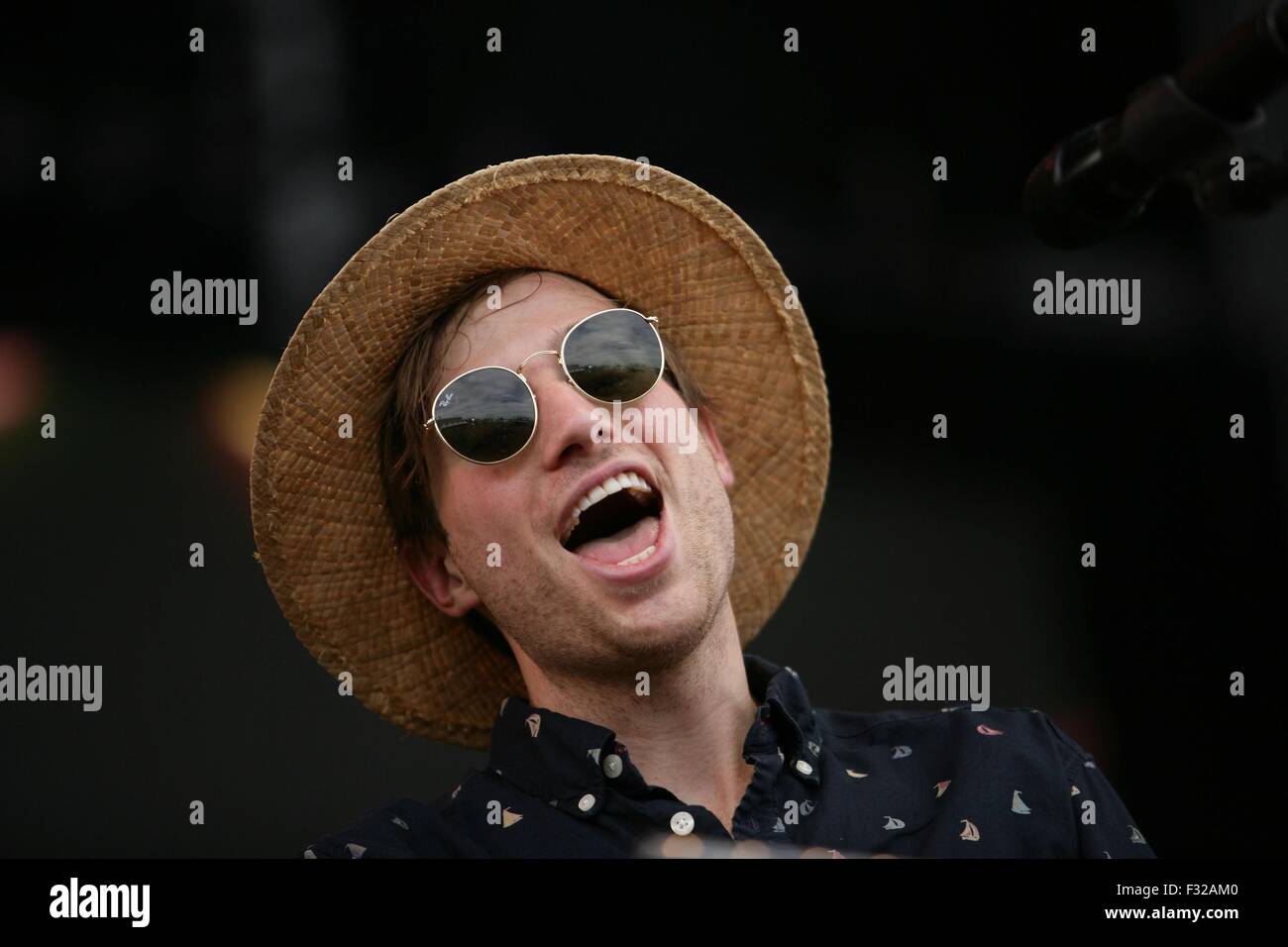 Las Vegas, NV, USA. 27th Sep, 2015. A/J Jackson of Saint Motel in ...