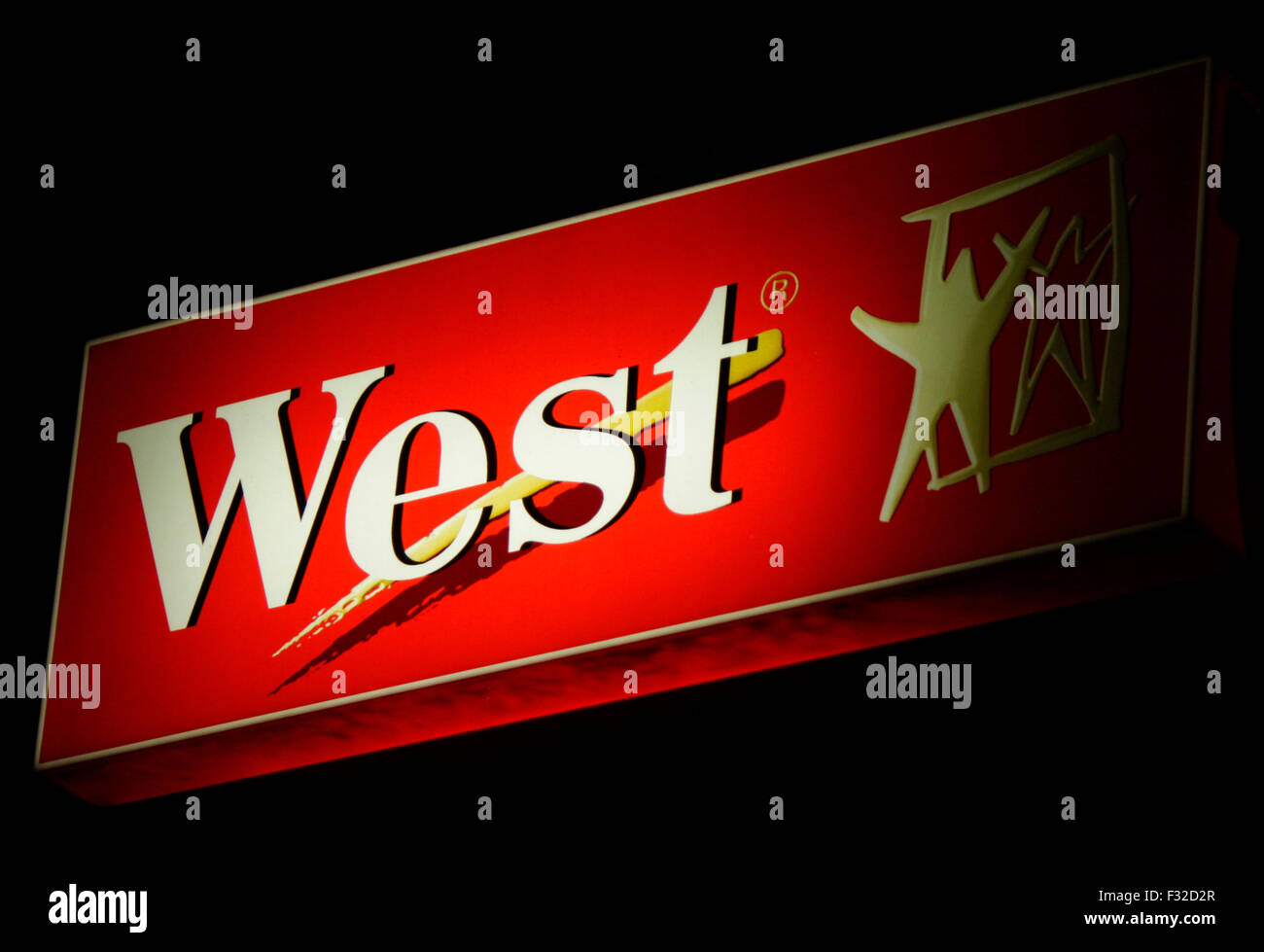 Markenname: "West", Berlin Stock Photo - Alamy