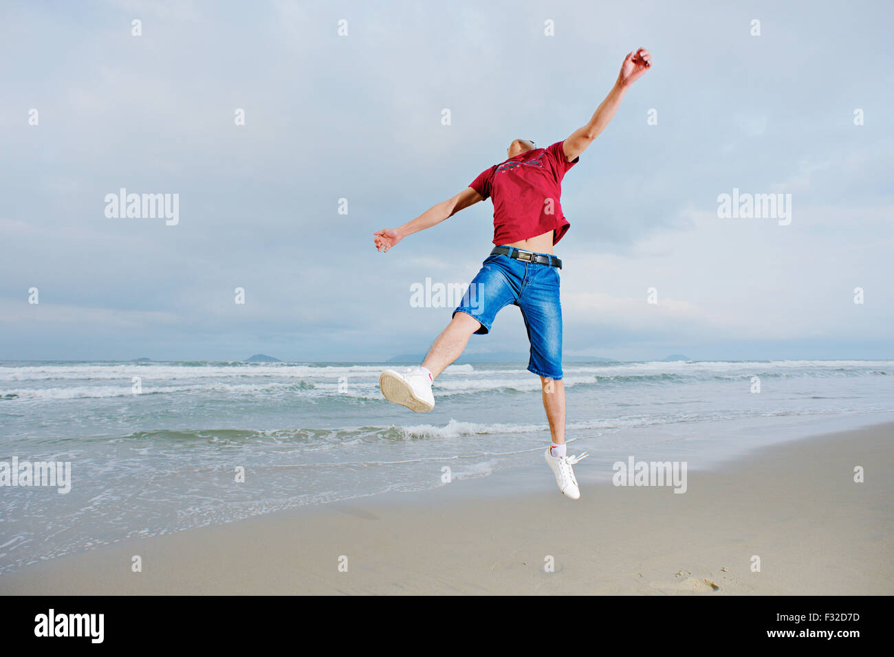 Leap into freedom hi-res stock photography and images - Alamy