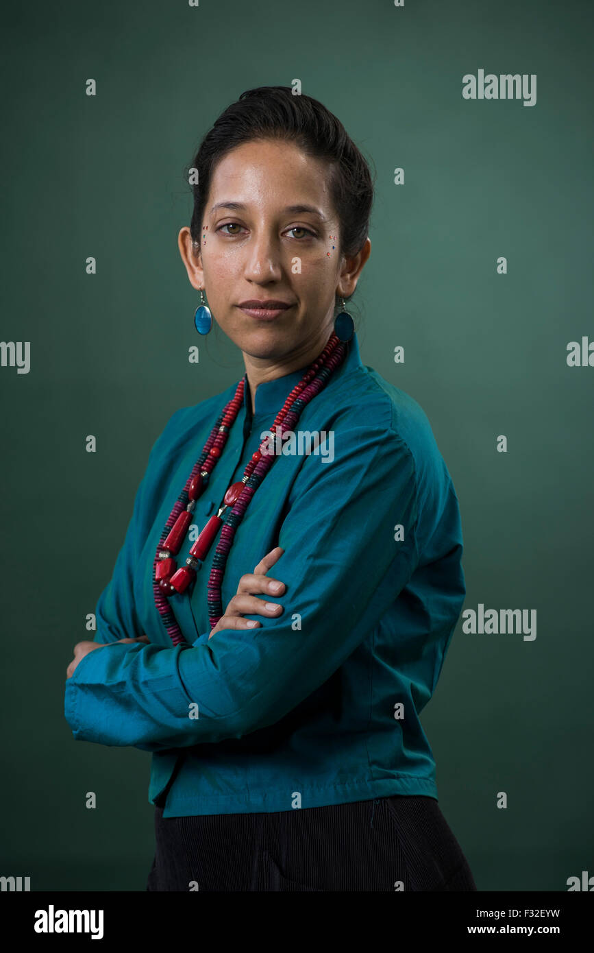 British Indian broadcaster and journalist Bidisha Stock Photo - Alamy