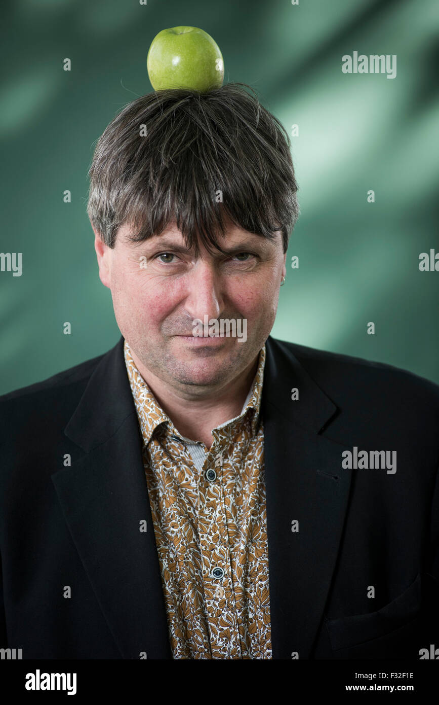 English poet, playwright and novelist Simon Armitage CBE Stock Photo ...