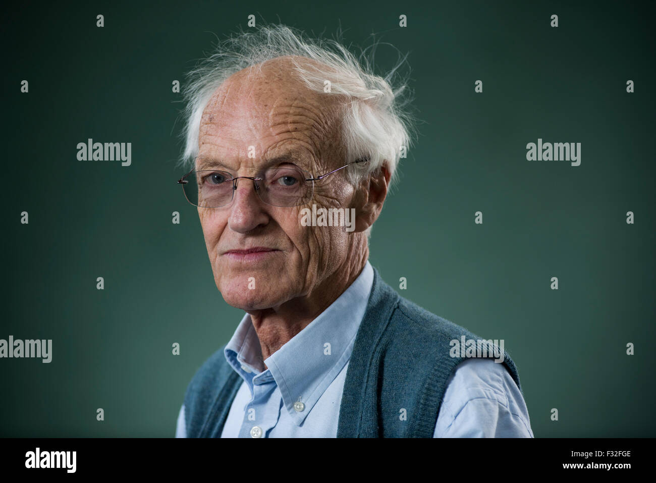 English playwright and novelist Michael Frayn, FRS Stock Photo - Alamy