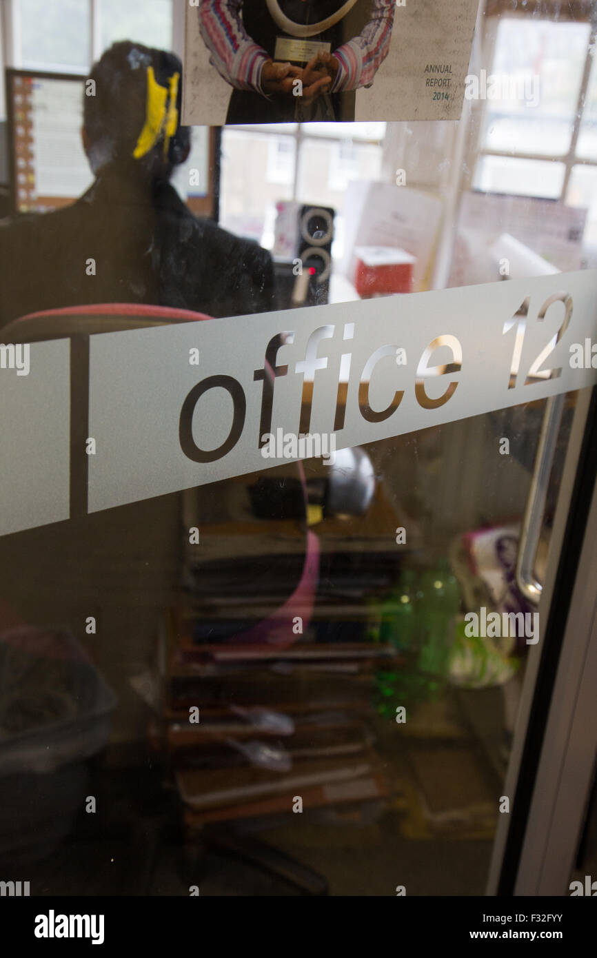 Messy hair from back woman hi-res stock photography and images - Alamy