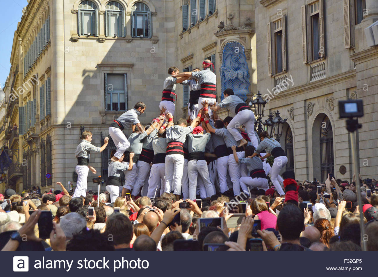 Festivals And Traditions Of Barcelona Stock Photos & Festivals And ...