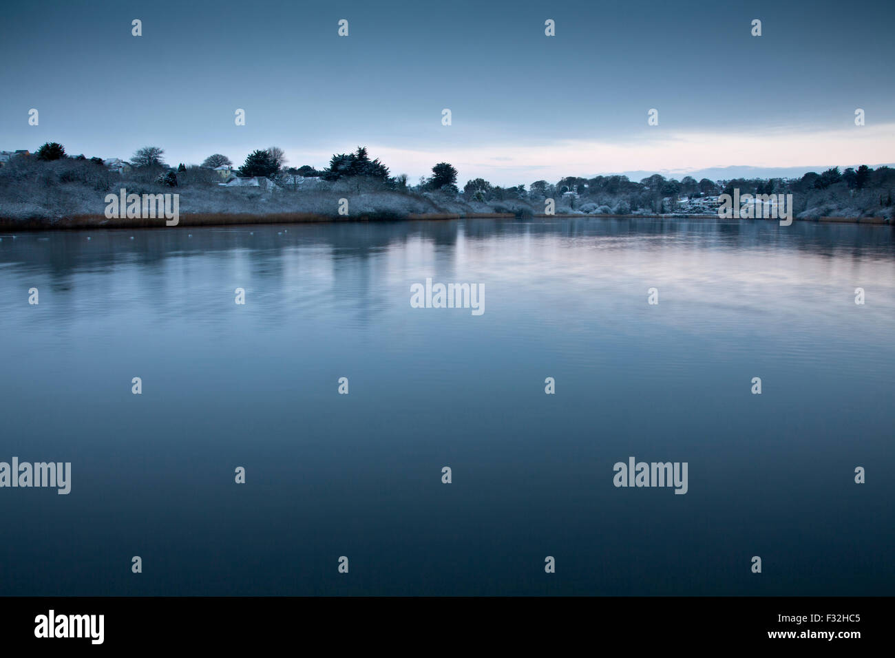 Falmouth in the snow hi-res stock photography and images - Alamy