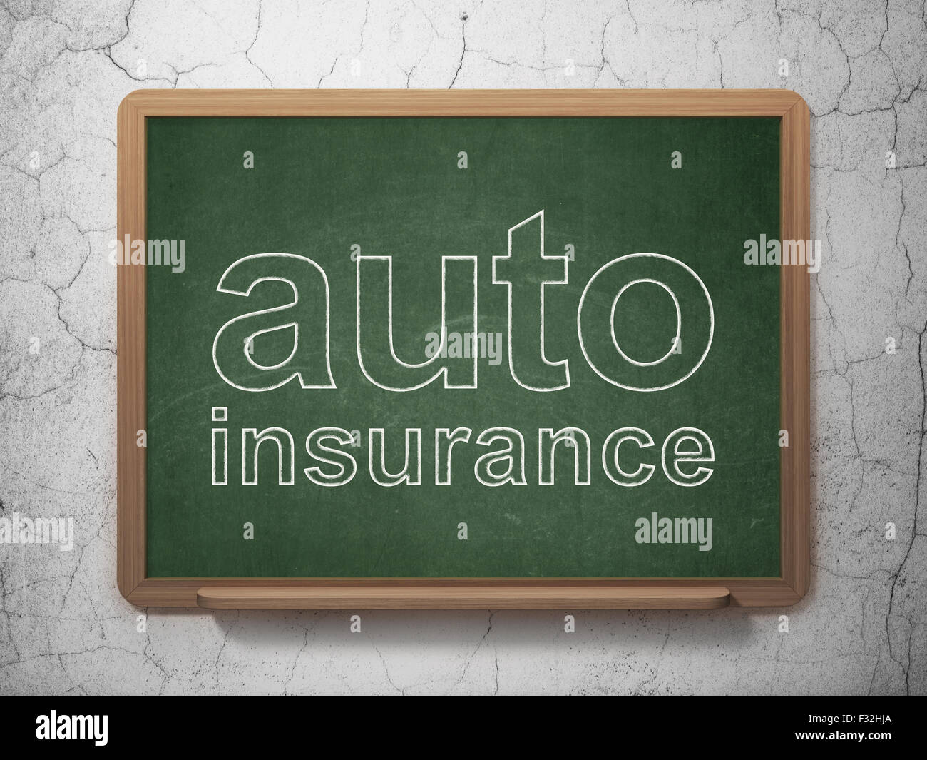 Insurance concept: Auto Insurance on chalkboard background Stock Photo ...