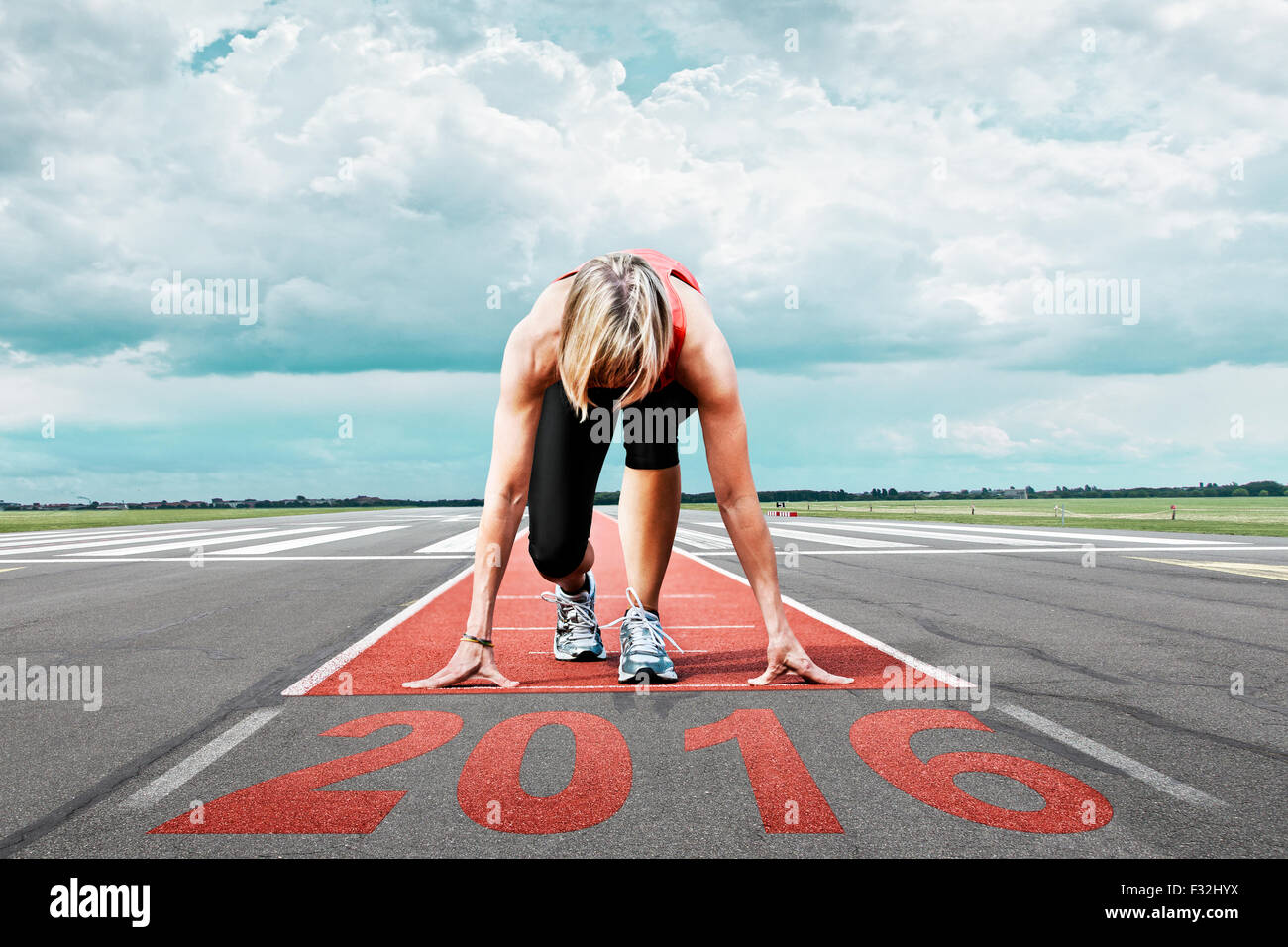 Runway athletics hi-res stock photography and images - Alamy