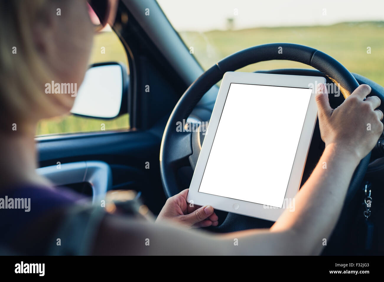 Touchscreen car hi-res stock photography and images - Alamy
